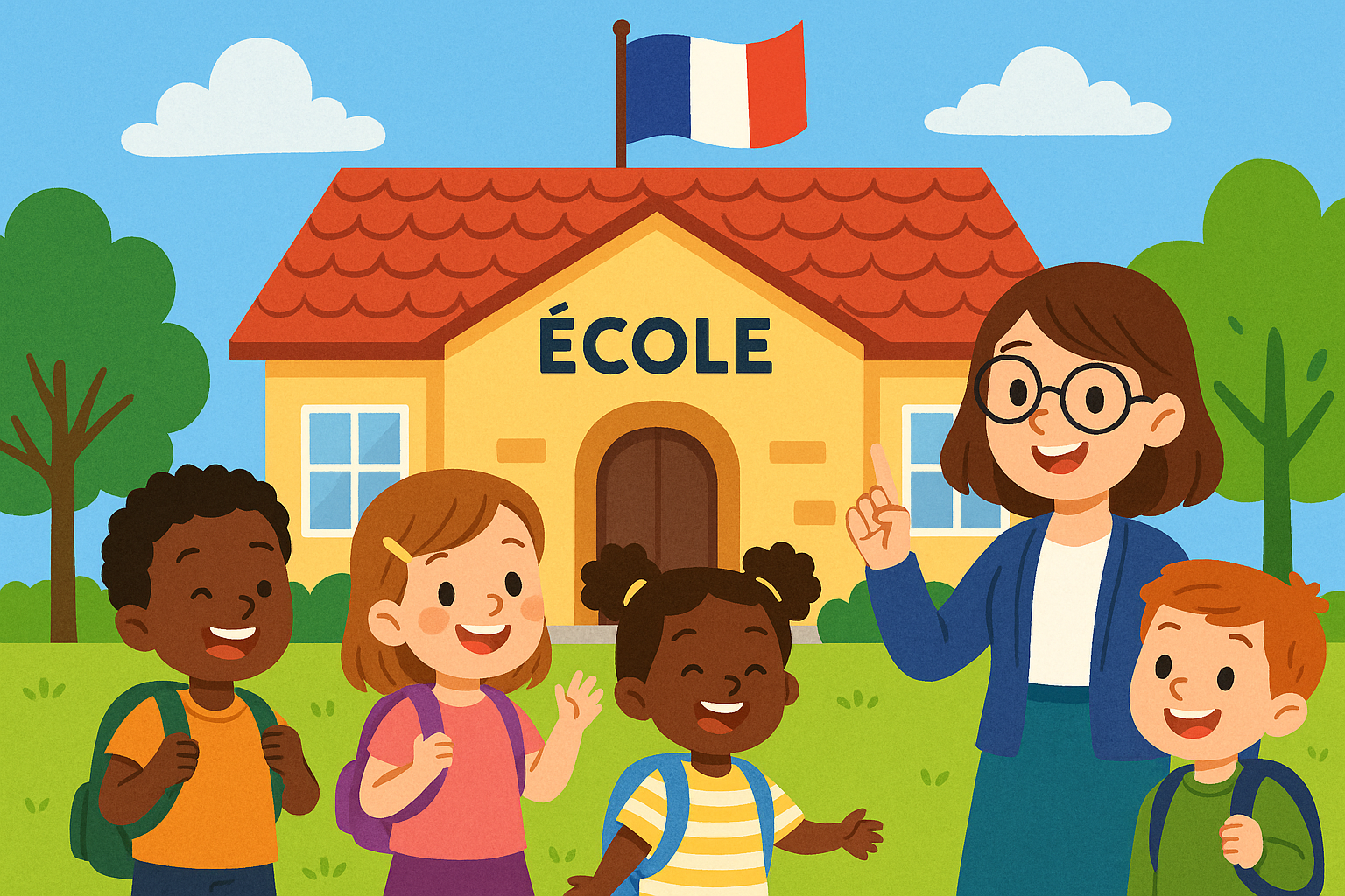 French school vocabulary for children - Cmonprof.com